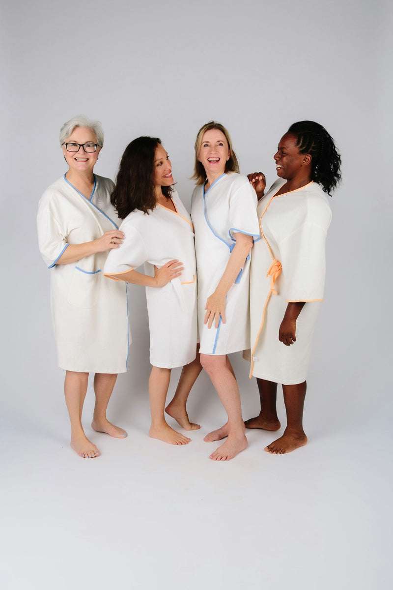 Elevate Comfort and Style with Designer Hospital Gowns – Get Janes